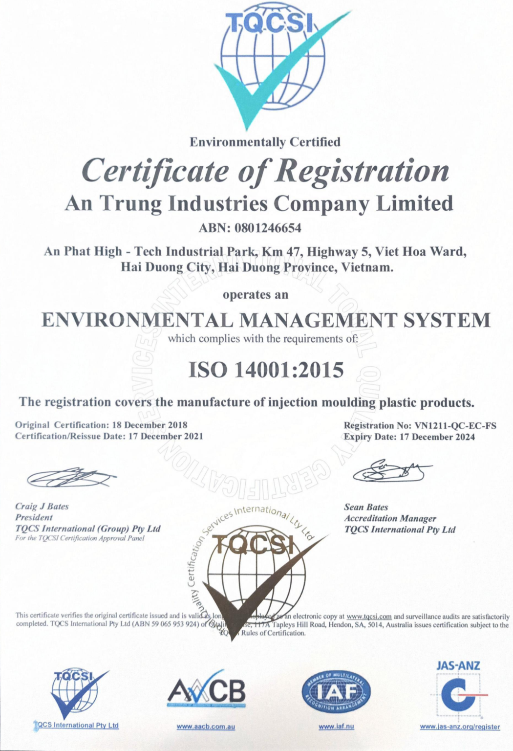 Homepage - An Trung Industries